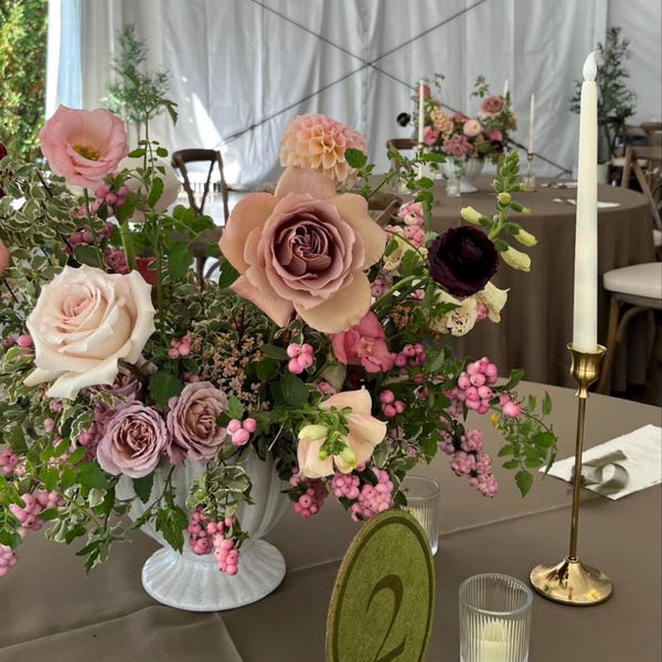 Wedding Velvet Table Numbers - Velvet Table Numbers - Table Numbers on ...