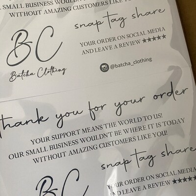 Downloadable DIY Edit Yourself Logo Compliment Slips Custom - Etsy