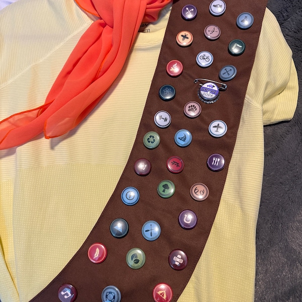 Scout Badges, Merit Badges Pins - Russell up Costume Badges Pins ...