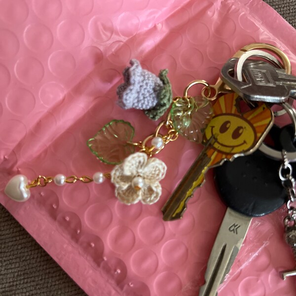 Micro Crochet Keychains (with Customizable Crochet Charms!) - Etsy