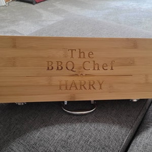 Personalized BBQ Set BBQ Set Personalized Grilling | Etsy