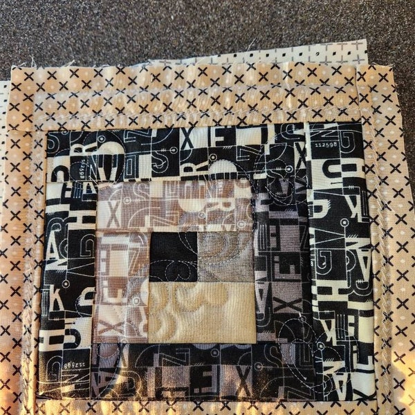 In the Hoop Strip Quilt Block Machine Embroidery Design (digital ...