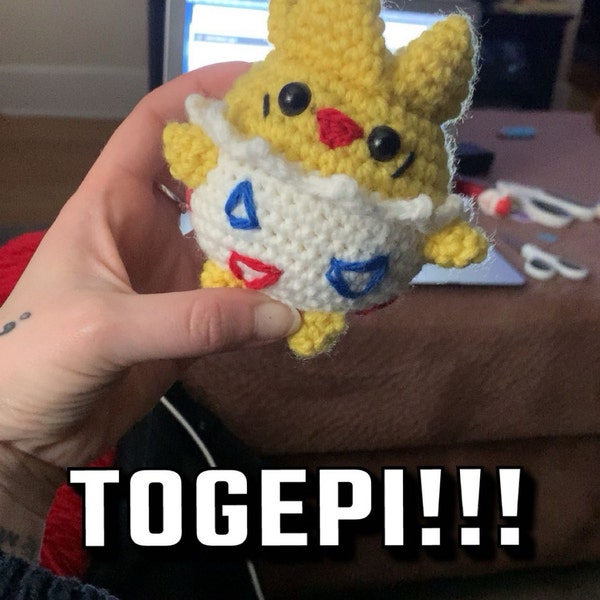 Togepi Amigurumi Pattern | Pokee.mon Amigurumi Pattern | Digital ...