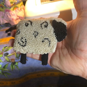 Primitive Punch Needle Kit Sheep With Fall Banner Needle Punch Pattern ...