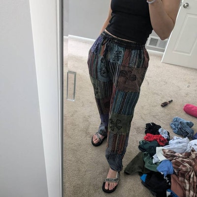 Robin Pants, Hippie Pants, Patchwork Pants - Etsy
