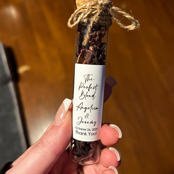 10 Personalized Tea Favors Customized Blends for Memorable Moments, Tea ...