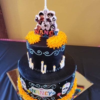 Disney COCO Cake Candle, Personalized Birthday Candle, Cake Topper ...