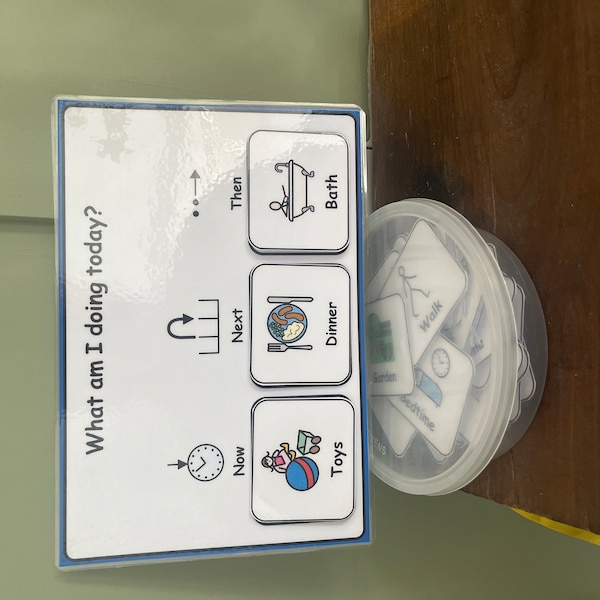 My Choice Board Communication Visual Support Visual Aid for Asd/adhd ...