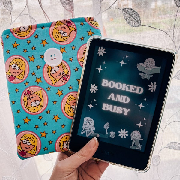 Booked and Busy Kindle Lock Screen | Lizzie Mcguire | Digital Download ...