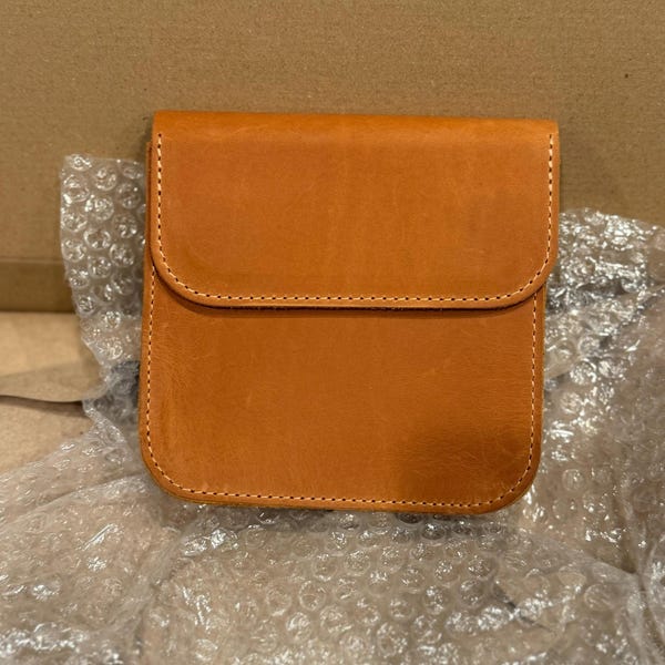 Green Aesthetic Backpack Leather, College Bag Purse Minimalist Genuine ...