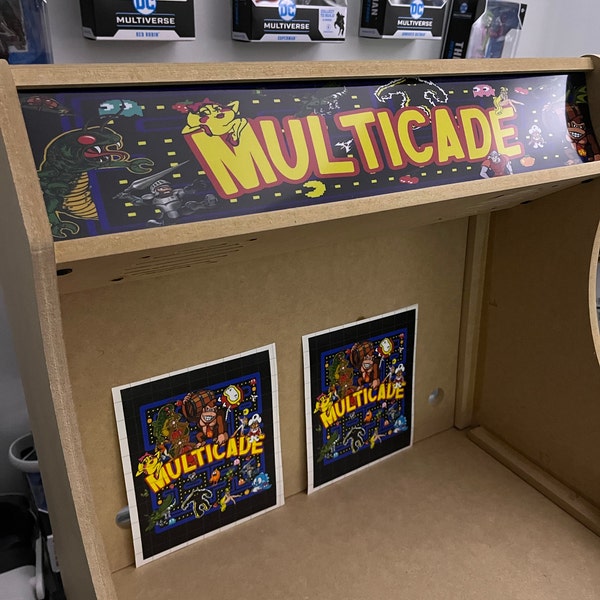 Mame Arcade Multicade Marquee for Reproduction Header/backlit Sign - Etsy