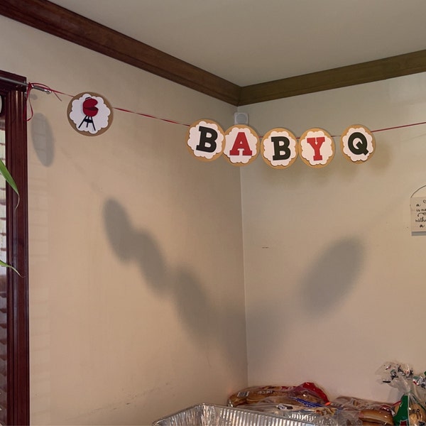 Babyq Shower Baby Q Theme BBQ Party Baby Shower Decorations Gender ...