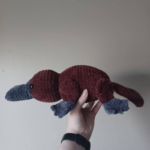 Spud the Platypus Crochet Pattern - Etsy