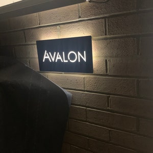 Rectangle House Number Door Sign Portrait Laser Cut - Etsy