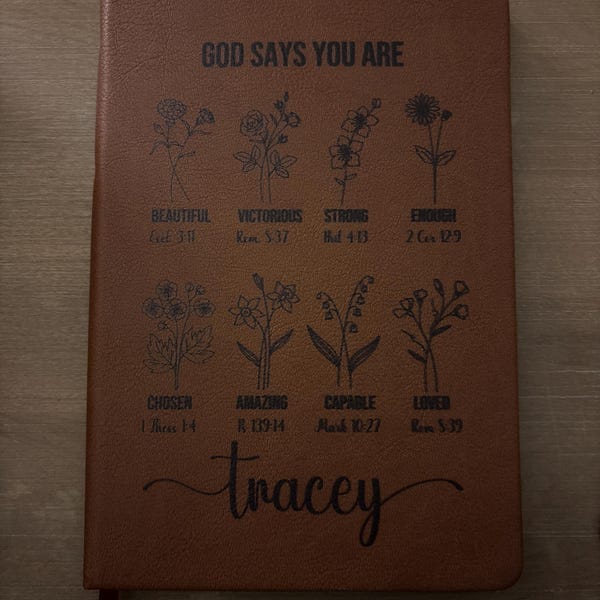 Personalized Prayer Journal for Women Custom Positive Affirmations ...