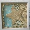 Starfish Shadow Box SVG Template, 3D SVG Sea Life Sadowbox, DIY Beach ...