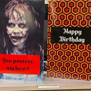 Horror Anniversary Card Greeting Card Halloween | Etsy