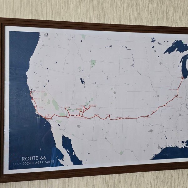 Personalised Hiking Map - Custom Running - Exercise Route - Marathon ...