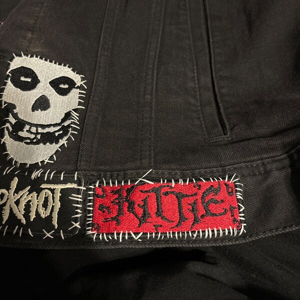 Fugazi Logo Embroidered Patch Punk Accessories Sew on Patch - Etsy