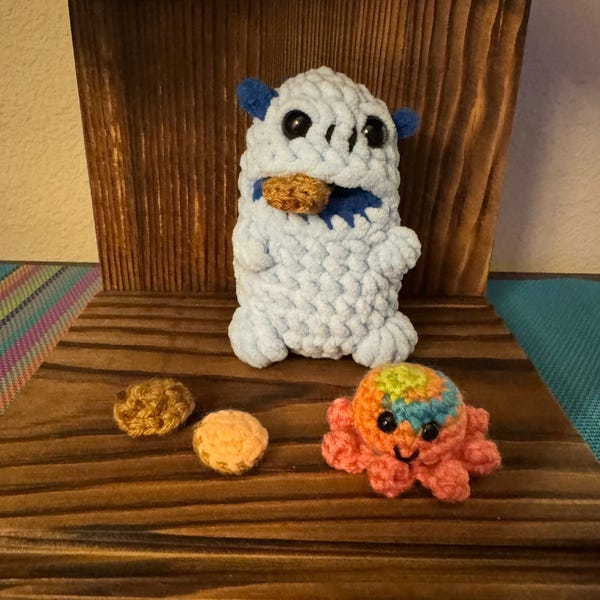 No Sew Ghost Stress Ball Crochet Pattern PDF Digital Download - Etsy