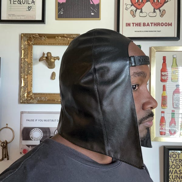 Black Devil Horns Dunce Hat/cap/mask (playboi Carti Hat, Ecco2k’s Style ...
