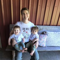 PAPA & Papa's Little Helper Farmers Matching Shirts With Tractors for ...