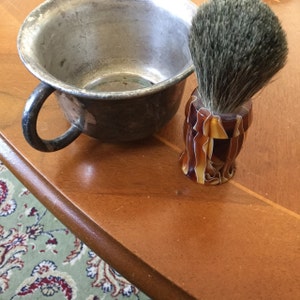 Beautiful Handmade Shaving Soap Bowl Made From Kingwood - Etsy