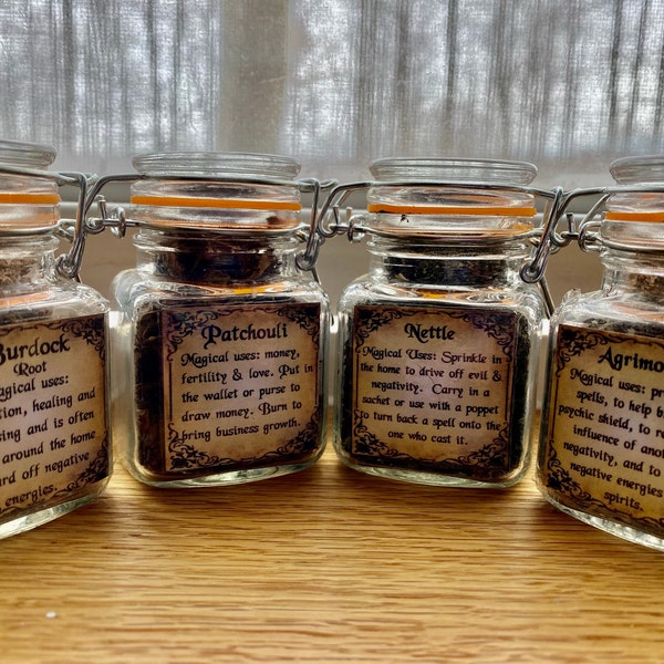 Nettle Herb & Jar - Etsy