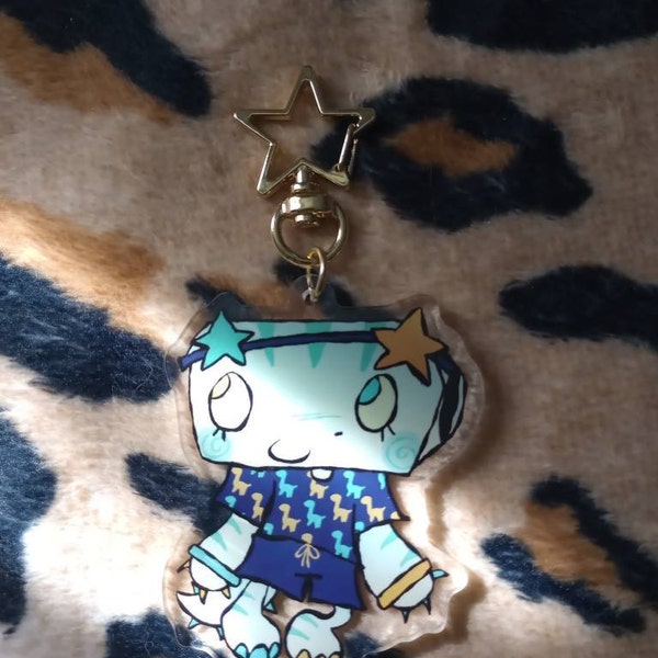 Star Time Shelly Dandys World Roblox Keychain - Etsy