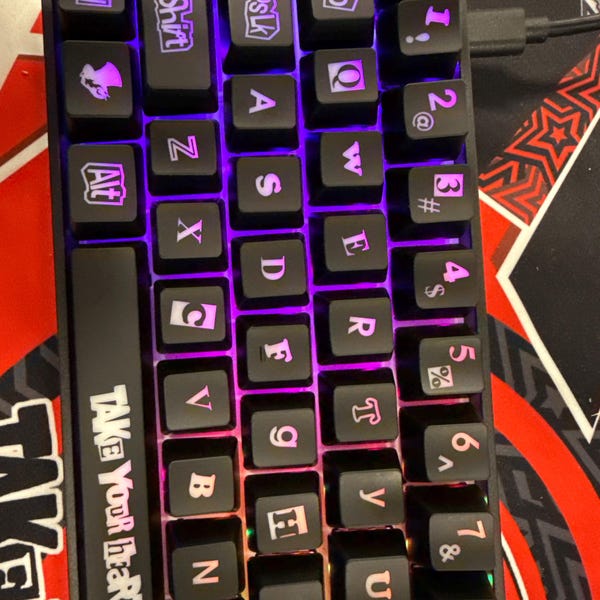 Sonic the Hedgehog Characters Backlit Keycap Pack | Mechanical Keyboard ...