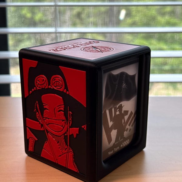 OPTCG DOUBLE WINDOWED Koby Themed Deck Box!!! - Etsy