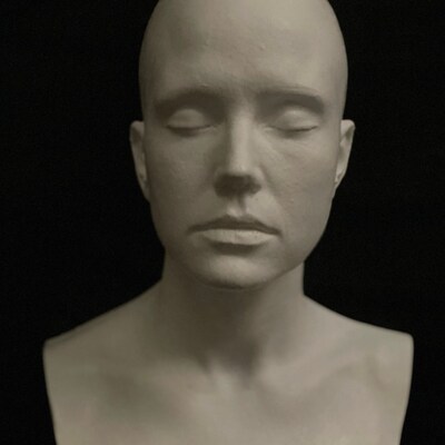 JOHNNY DEPP Made to Order Actor Plastic White Resin Life Mask - Etsy