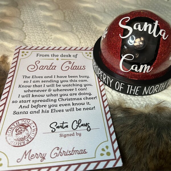 Santa Nightlight Letter, Santa Cam Letter, Santa Nightlight, Santa ...