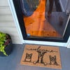 Aztec Pattern Welcome Mat | Tribal Design Doormat | Boho Entrance Rug ...