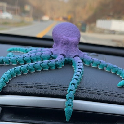 Lifelike Articulated Octopus 3D Printed With Customizable Colors - Etsy