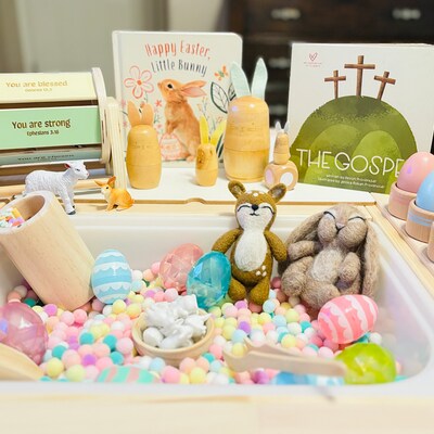 Gods Promise Wooden Rainbow Abacus Catholic Toy, Christian Baby ...