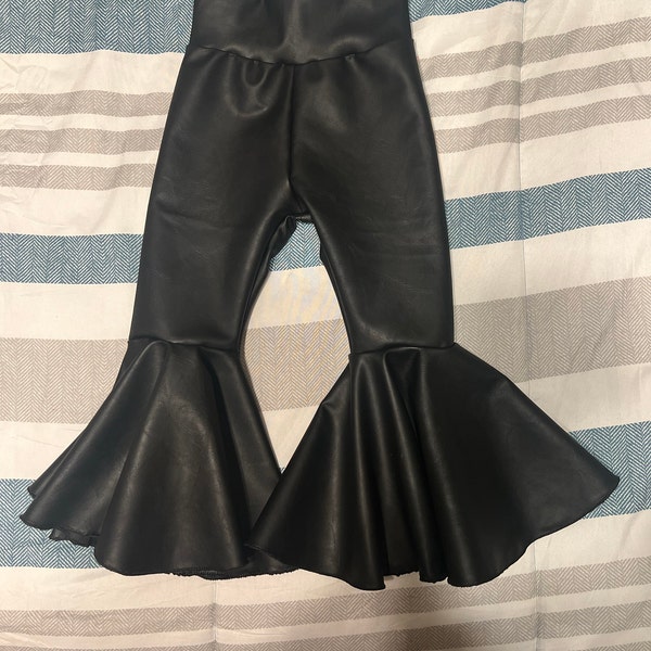 Flare Leggings Pattern, Flared Pants Pattern PDF, Girls Bell Bottom ...