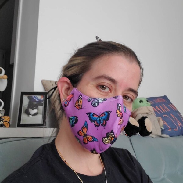 Extra Large Face Mask for Men / XL and XXL Masks / 100% Cotton ...