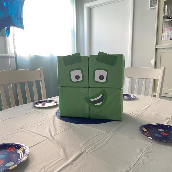 Numberblock #4 FILES Svg, PNG - Etsy