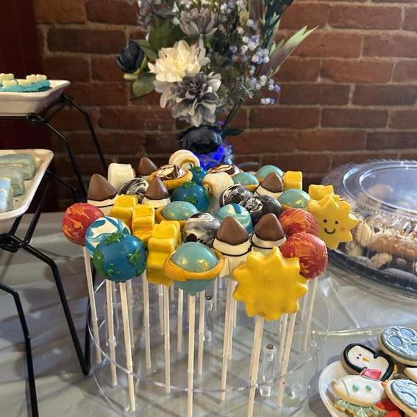 Neon Cake Pops - Etsy