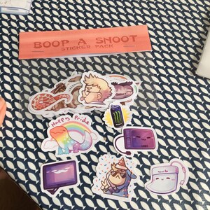 Boop a Snoot Ll Sticker Pack - Etsy UK