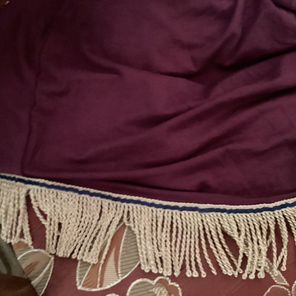 Acid Wash Cotton Maxi Skirt With Fringes Hebrew Israelite Modest ...