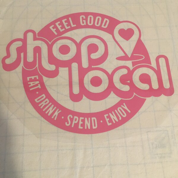 Shop Local Svg, Support Small Business Logo Png, Boutique Shopping Bag ...