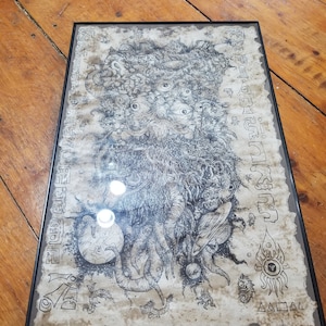 The Kraken 11x17 Scroll - Etsy