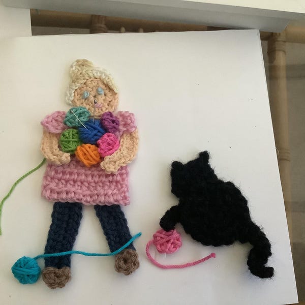 Dog Head Crochet Applique Pattern English Springer Spaniel Instant Pdf ...