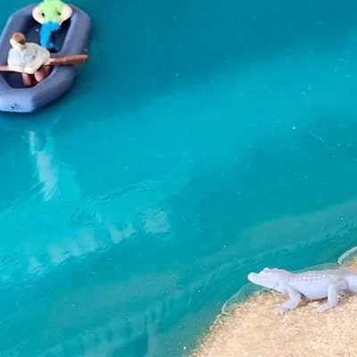 Human Skeleton HO Scale 1:87 Miniature for Horror Diorama, Dollhouse ...