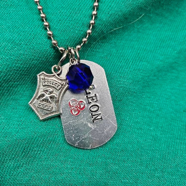 RE Character Dog Tag Necklaces - Etsy