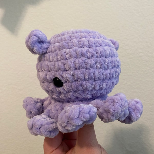 Flapjack the Dumbo Octopus Amigurumi Pattern, No Sew Crochet Dumbo ...