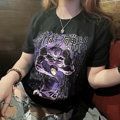 Anime Japanese T-shirt Manga Shirt Anime Graphic Tees Cool Anime Shirt ...