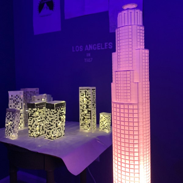 Chrysler Building Lamp - NYC Landmark Night Light - Bedside Table Lamp ...